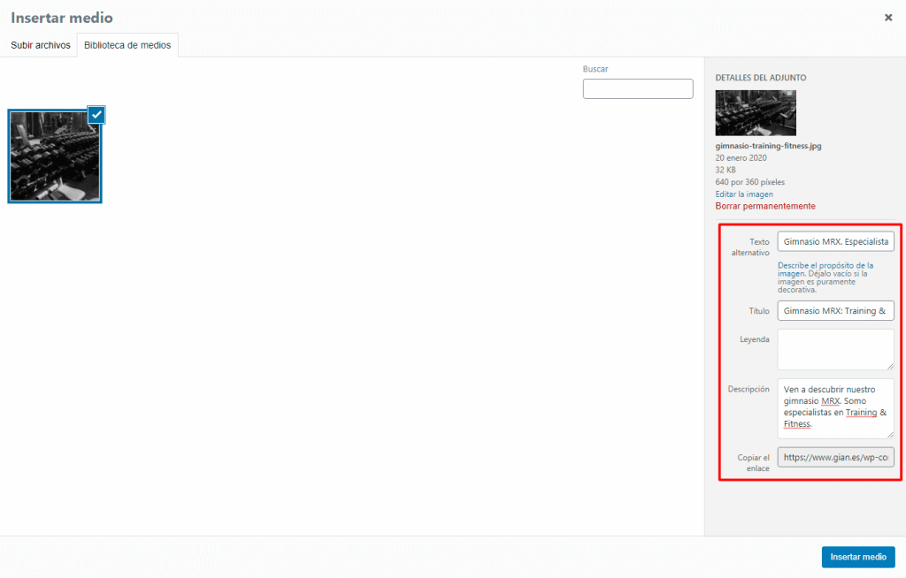 ¿Cómo insertar imágenes en WordPress? | Curso de WordPress